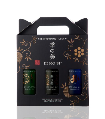 Shop for Ki No Bi Kyoto Gin Gift Set (200ml x 3) - GIN | HK Liquor ...